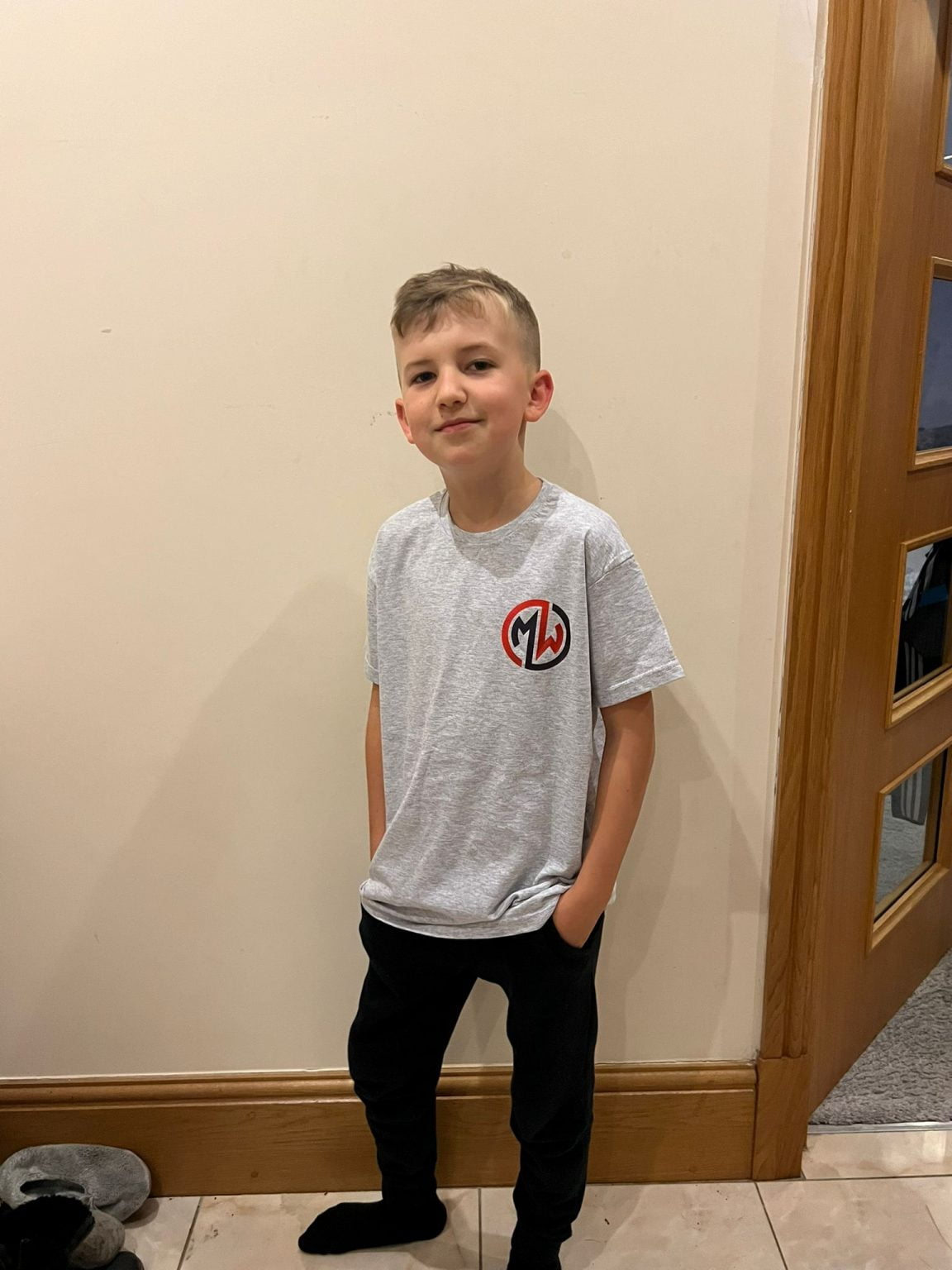 Mark Williams Snooker Junior Grey Shirt | markwilliamssnooker.com