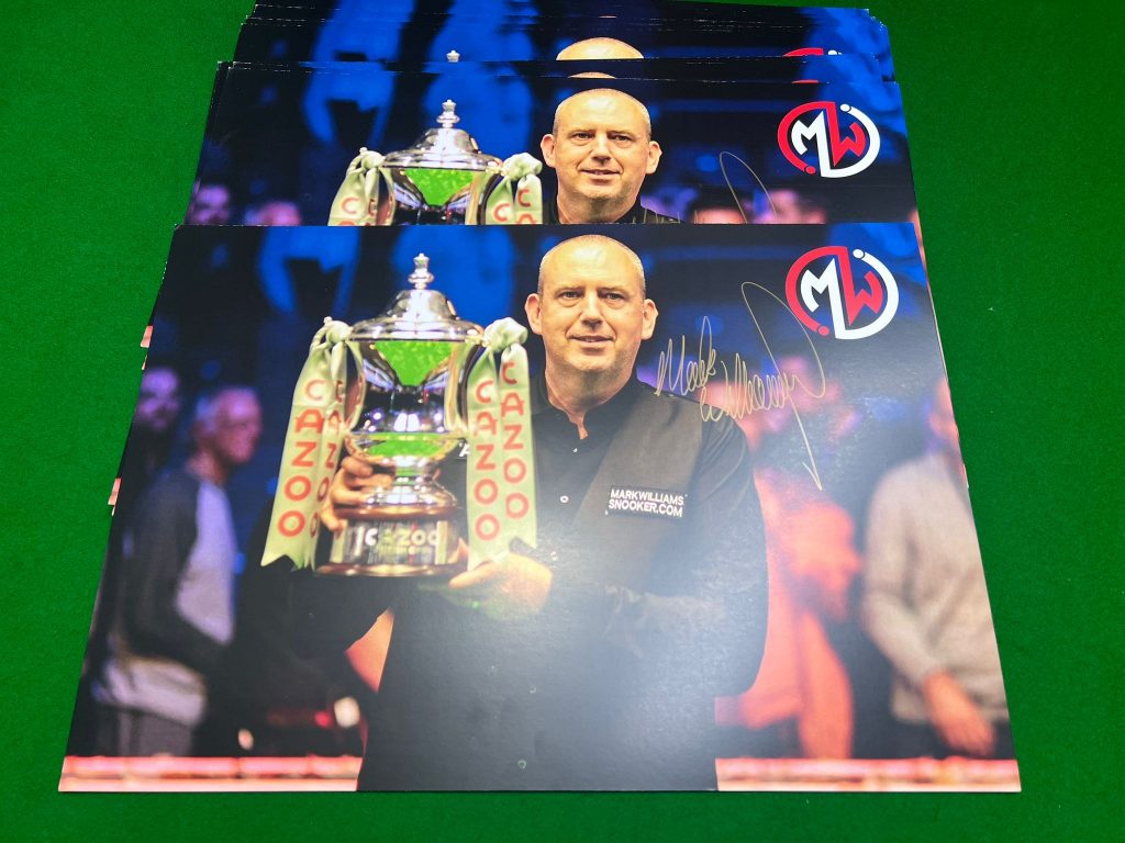 Mark Williams Snooker A3 Poster | markwilliamssnooker.com